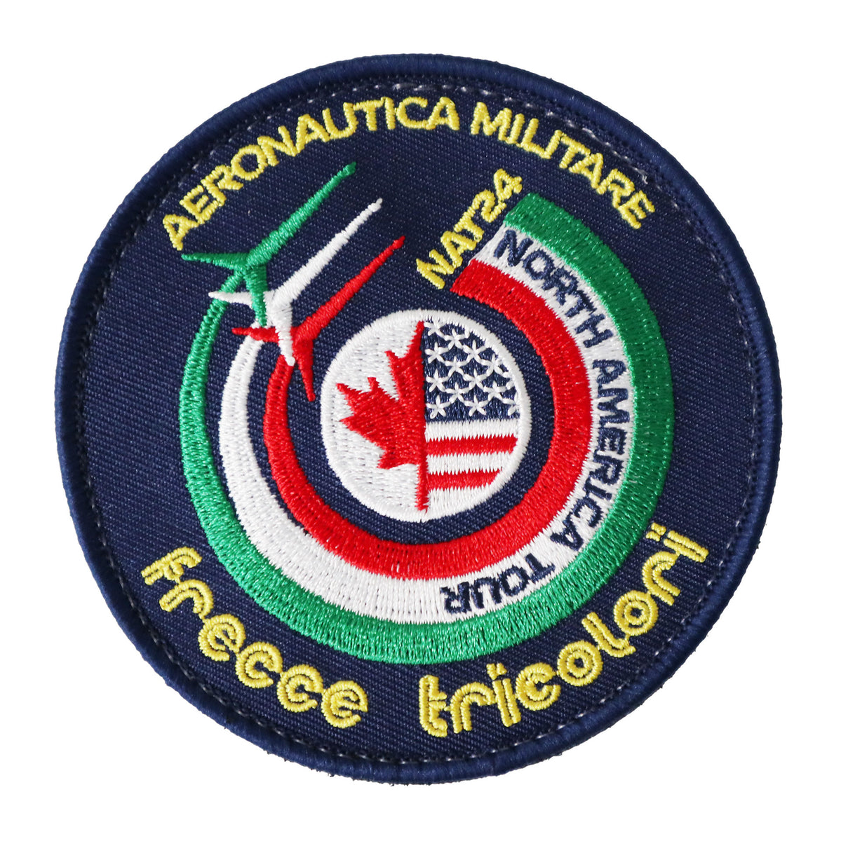 NAT24 North America Frecce Tricolori Air Force Velcro Patch| La Bottega ...