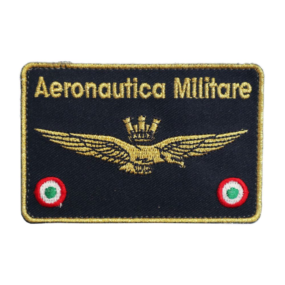 Patch aquila pilota Aeronautica Militare termoadesiva| La Bottega del Dido.