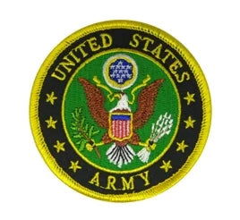 US Army Round Logo Patch| La Bottega del Dido.
